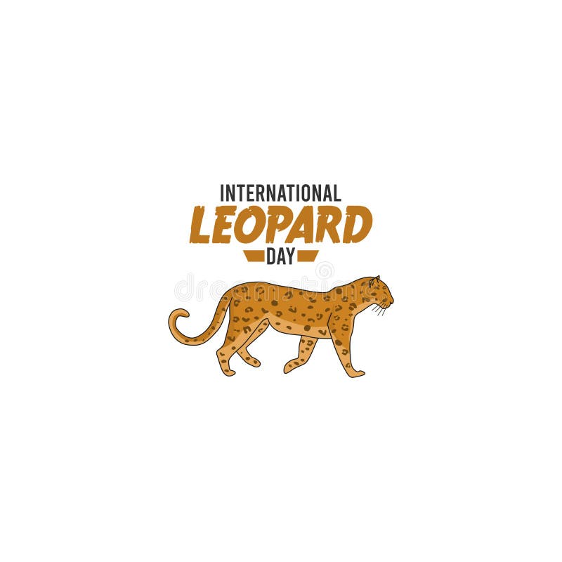 Vector Graphic of International Leopard Day Good for International ...