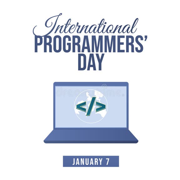 Vector Graphic of International Programmers Day Ideal for International Programmers Day ...