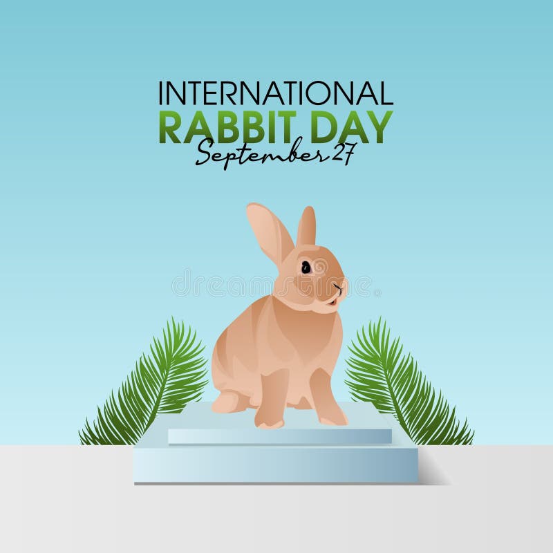 Vector Graphic of International Rabbit Day Good for International ...