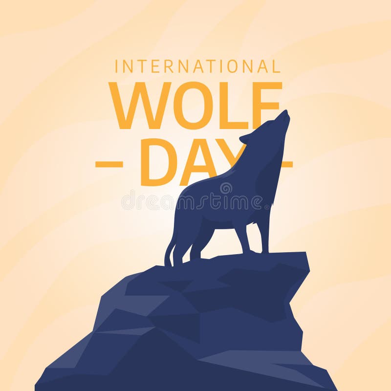 Vector Graphic of International Wolf Day Good for International Wolf ...
