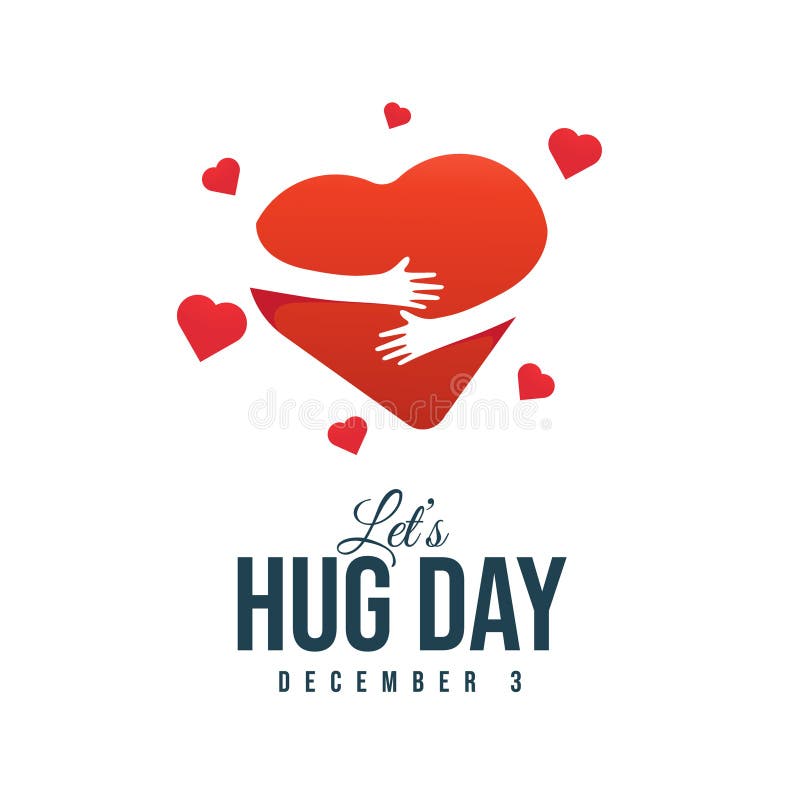 Vector Graphic of Lets Hug Day Ideal for Lets Hug Day Celebration Stock ...