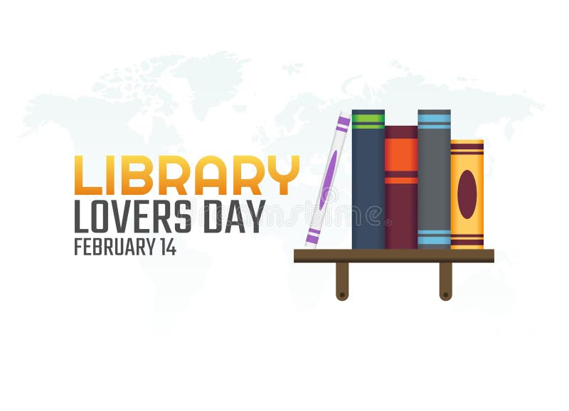 Vector Graphic of Library Lovers Day Stock Vector - Illustration of ...