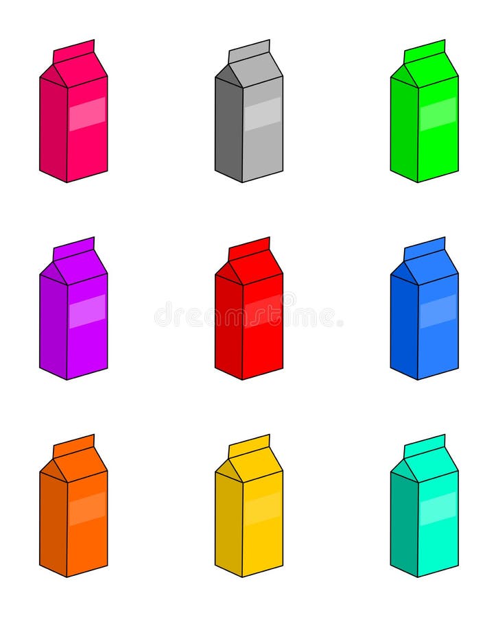 Liquid pack template stock vector. Illustration of isolated - 181511269