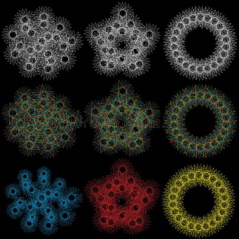 Vector Graphic. Modern Abstract Geometric Elements Stock Vector ...