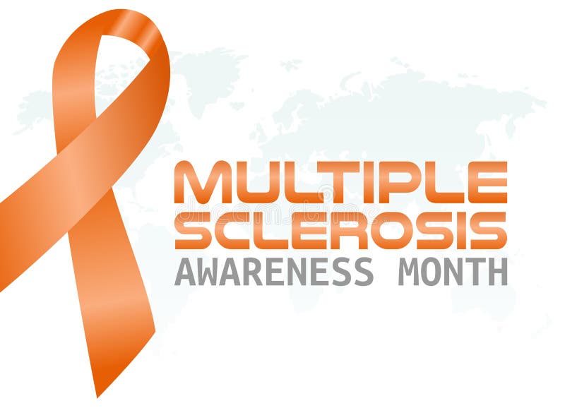 Vector Graphic of Multiple Sclerosis Awareness Month Stock Vector ...