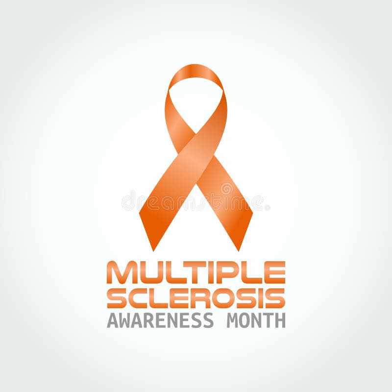 Vector Graphic of Multiple Sclerosis Awareness Month Stock Vector ...