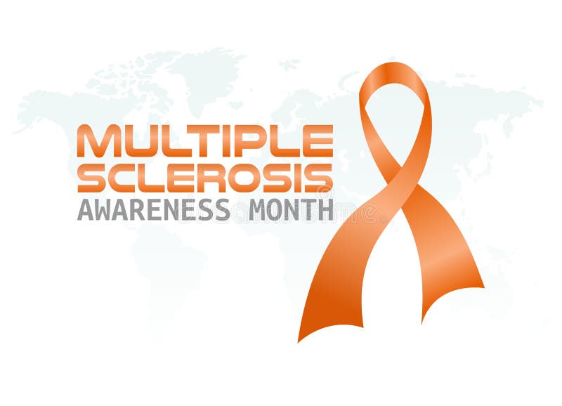 Vector Graphic of Multiple Sclerosis Awareness Month Stock Vector ...