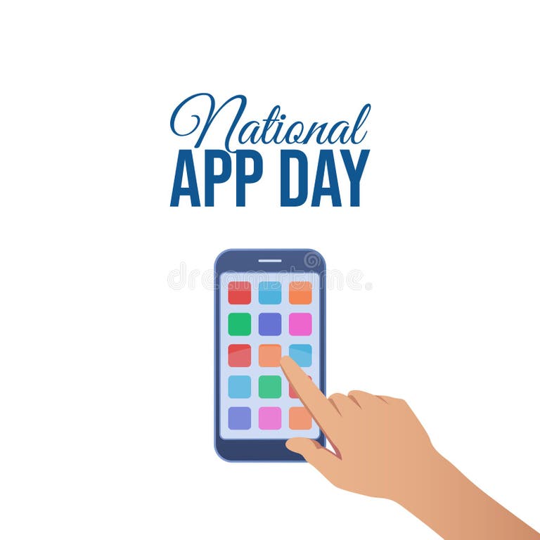 Vector Graphic of National App Day Ideal for National App Day ...