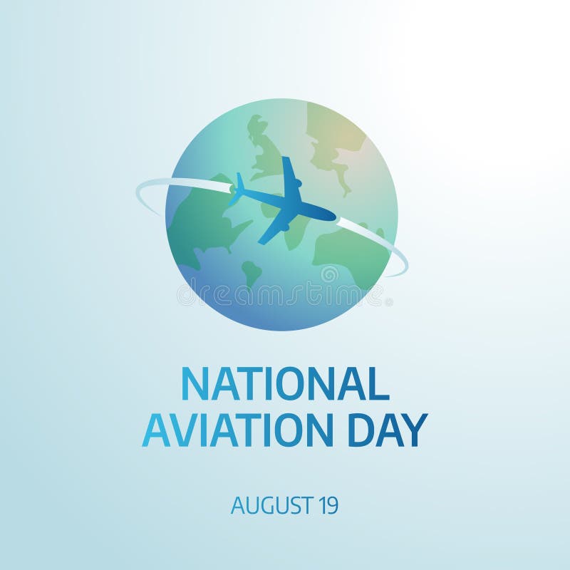 Vector Graphic of National Aviation Day Good for National Aviation Day ...