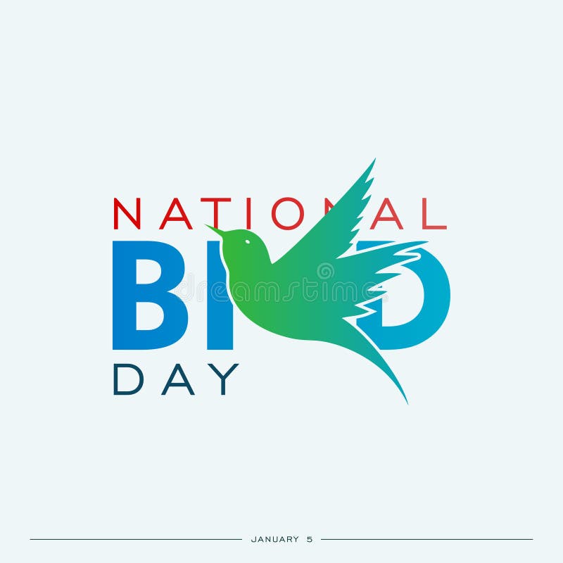 Vector Graphic of National Bird Day Good for National Bird Day ...