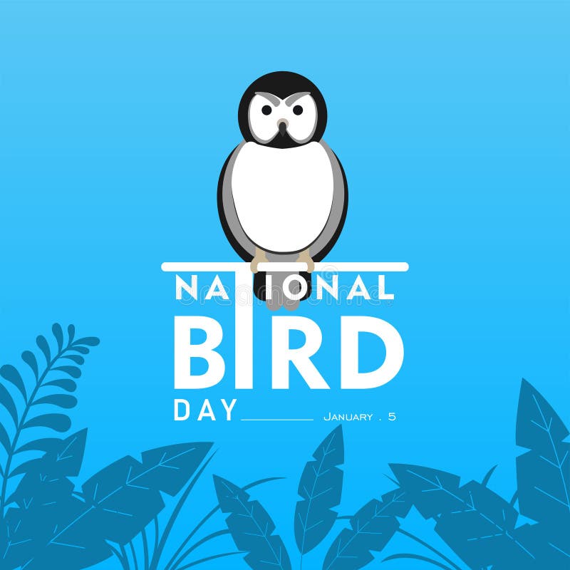 Vector Graphic of National Bird Day Good for National Bird Day ...