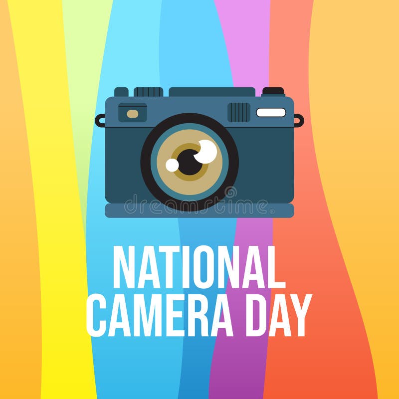 Vector Graphic of National Camera Day Ideal for National Camera Day ...