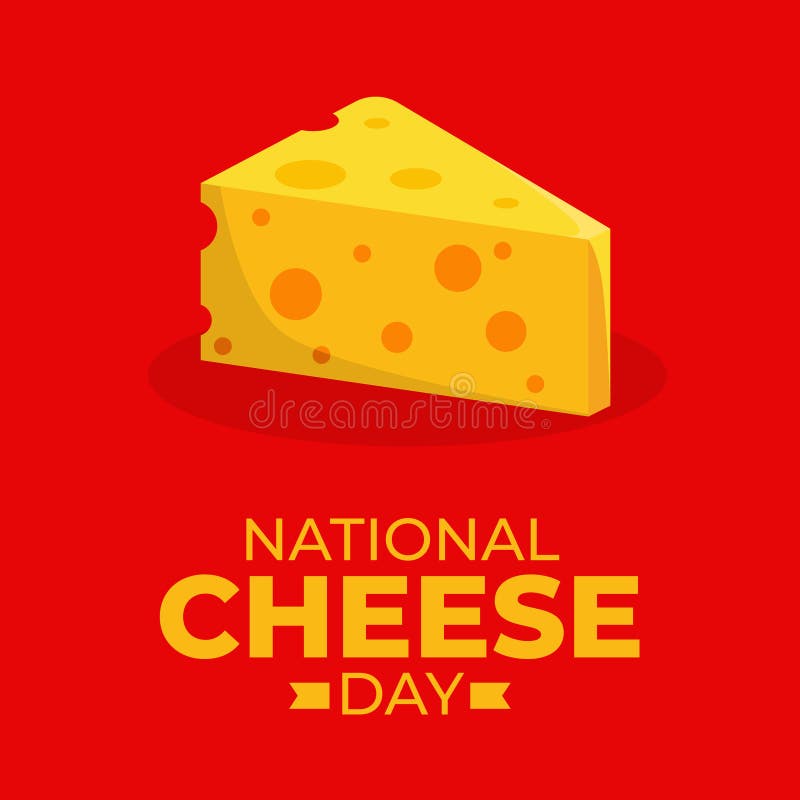 Vector Graphic of National Cheese Day Good for National Cheese Day ...