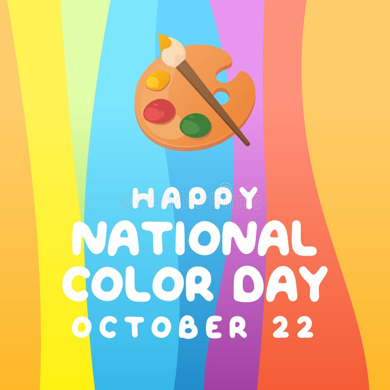 Vector Graphic of National Color Day Ideal for National Color Day ...