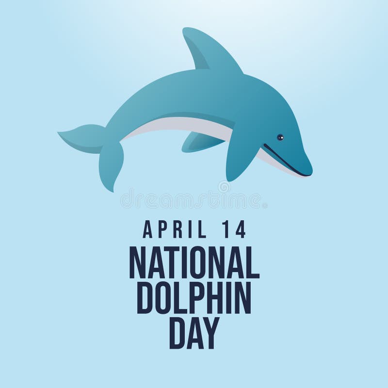 Vector Graphic of National Dolphin Day Ideal for National Dolphin Day ...