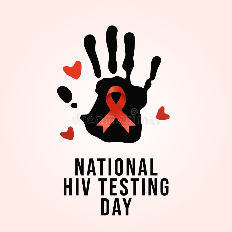 Vector Graphic of National HIV Testing Day Ideal for National HIV ...