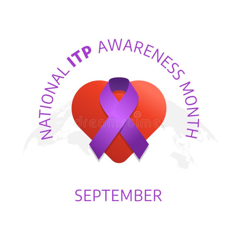 Vector Graphic of National ITP Awareness Month Good for National ITP ...