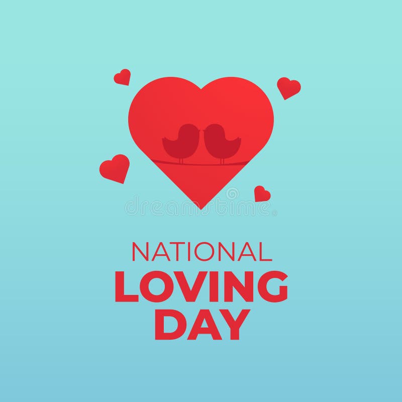 Vector Graphic of National Loving Day Good for National Loving Day ...