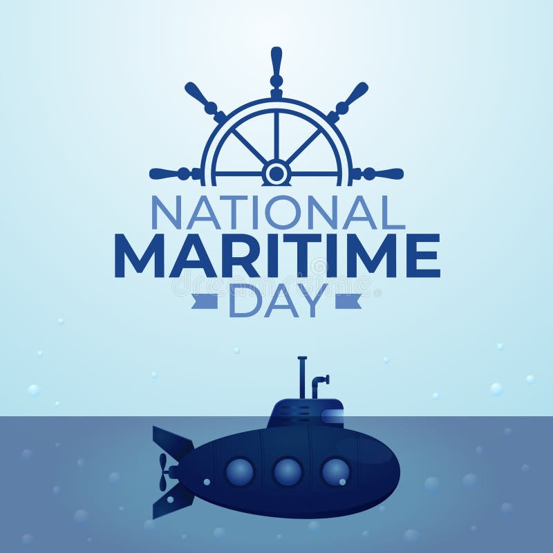 Vector Graphic of National Maritime Day Ideal for National Maritime Day ...