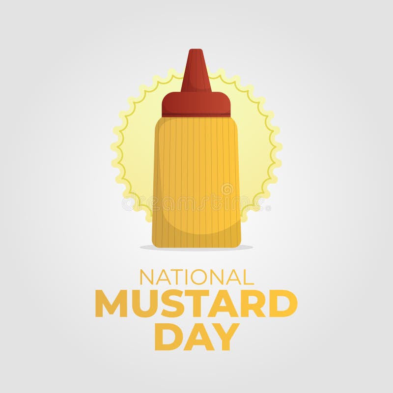 Vector Graphic of National Mustard Day Good for National Mustard Day ...