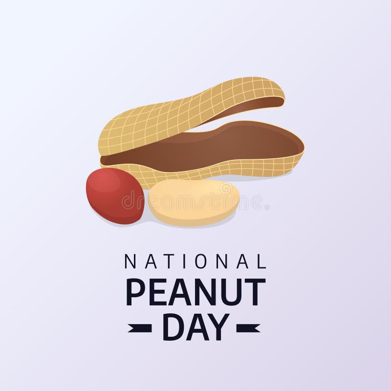 Vector Graphic of National Peanut Day Good for National Peanut Day ...