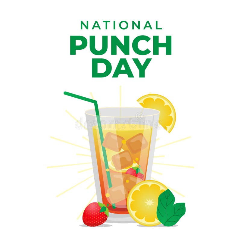Vector Graphic of National Punch Day Ideal for National Punch Day ...