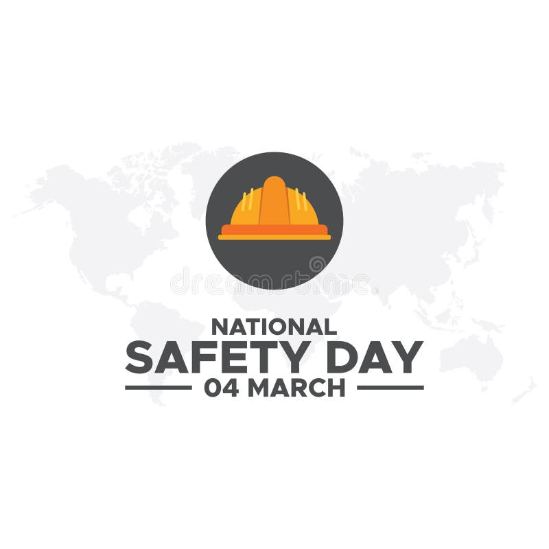 Vector Graphic of National Safety Day Good for National Safety Day ...