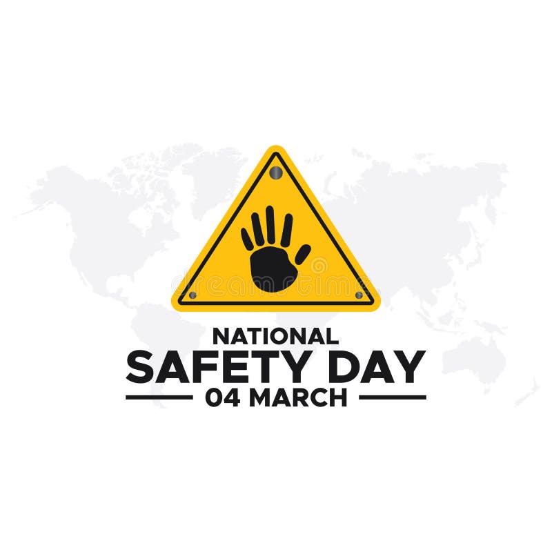 Vector Graphic of National Safety Day Good for National Safety Day ...