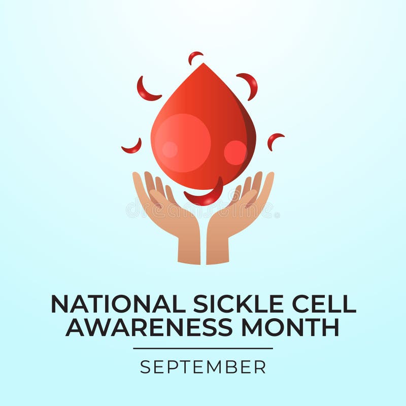 Vector Graphic of National Sickle Cell Awareness Month Ideal for ...