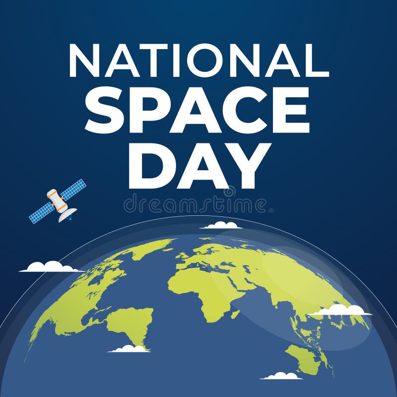 Vector Graphic of National Space Day Ideal for National Space Day ...