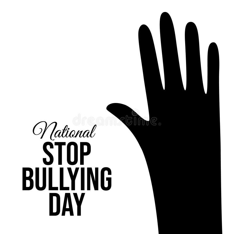 Vector Graphic of National Stop Bullying Day Ideal for National Stop ...