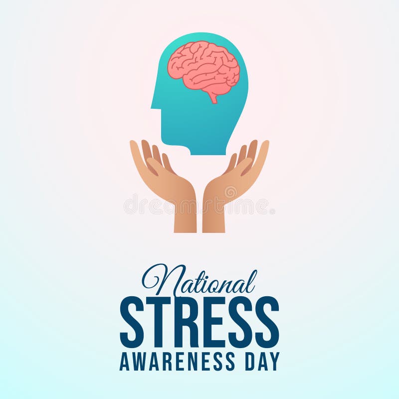 Vector Graphic of National Stress Awareness Day Ideal for National ...