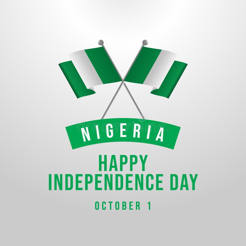 Vector Graphic of Nigeria Independence Day Ideal for Nigeria ...