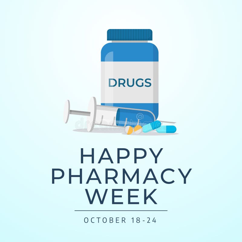 Vector Graphic of Pharmacy Week Ideal for Pharmacy Week Celebration ...
