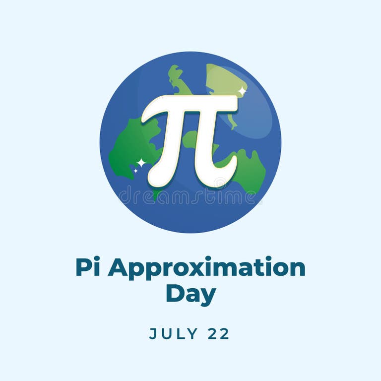 Vector Graphic of Pi Approximation Day Good for Pi Approximation Day ...
