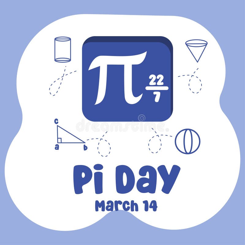 Vector Graphic of Pi Day Ideal for Pi Day Celebration Stock ...