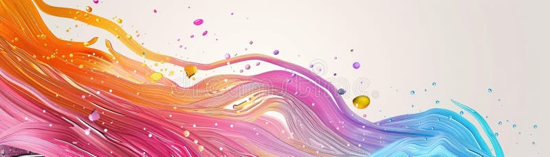 Vector Graphic of a Playful Abstract Design with Dynamic Lines and ...