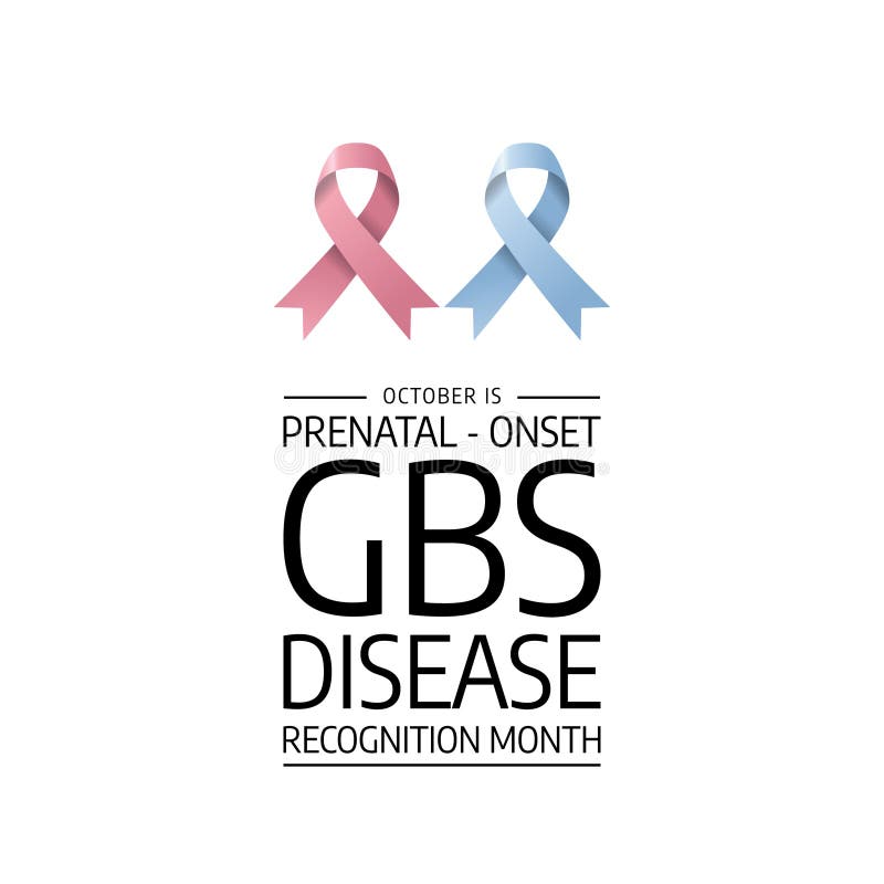 Vector Graphic of Prenatal-onset GBS Disease Recognition Month Ideal ...