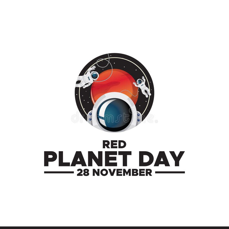 Vector Graphic of Red Planet Day Good for National Red Planet Day ...