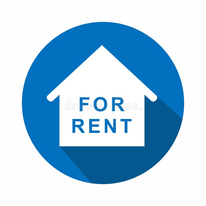 Vector Graphic of for Rent House - Flat Style Stock Vector ...