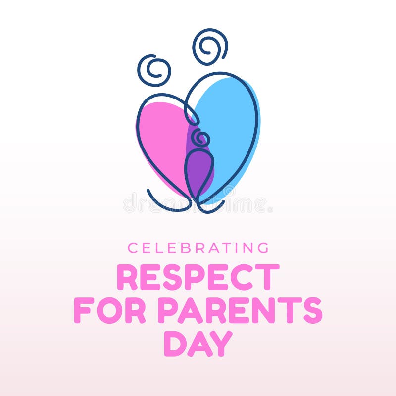Vector Graphic of Respect for Parents Day Ideal for Respect for Parents ...