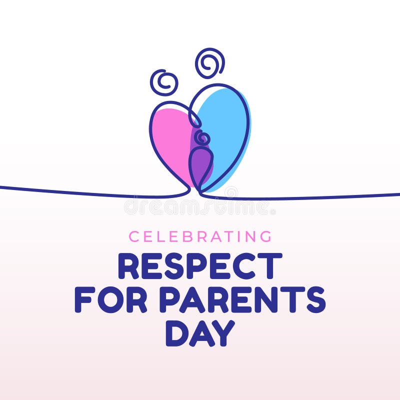 Vector Graphic of Respect for Parents Day Ideal for Respect for Parents ...
