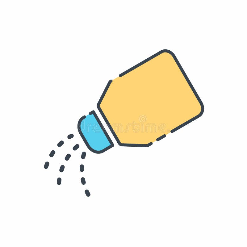 Vector Graphic of - Salt Bottle - Line Cut Style Stock Vector ...