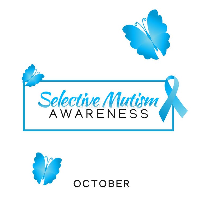 Vector Graphic of Selective Mutism Awareness Good for Selective Mutism ...
