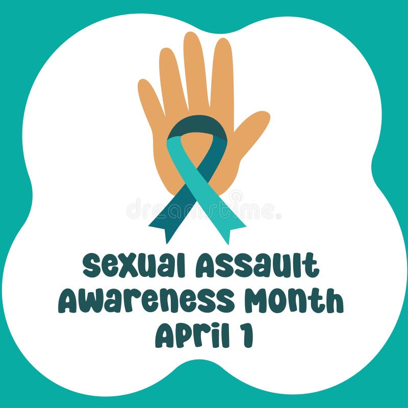 Vector Graphic of Sexual Assault Awareness Month Ideal for Sexual ...