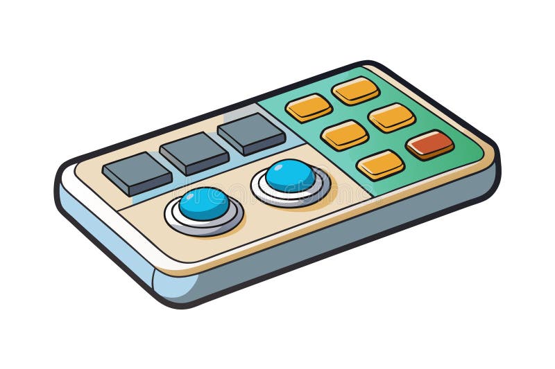 Vector Graphic of a User Friendly Control Panel Interface Featuring ...