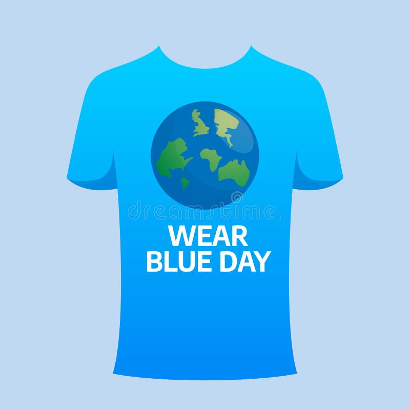 Vector Graphic of Wear Blue Day Good for Wear Blue Day Celebration ...