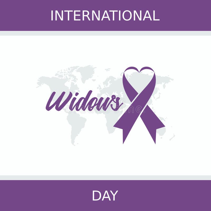 Vector Graphic of Widows Day Good for Widows Day Celebration. Stock ...