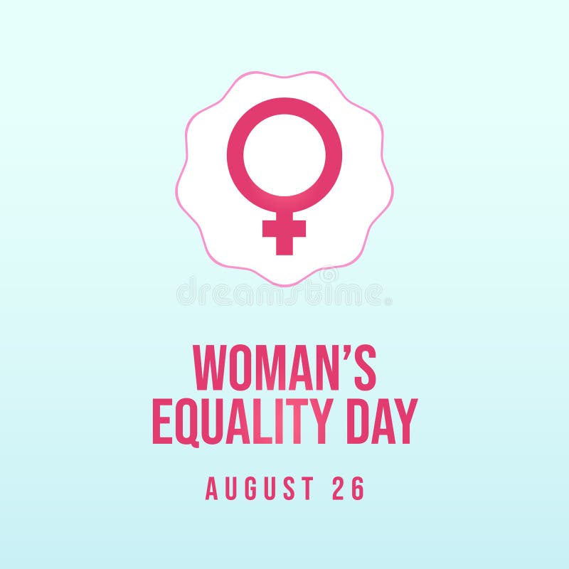 Vector Graphic of Womens Equality Day Ideal for Womens Equality Day ...