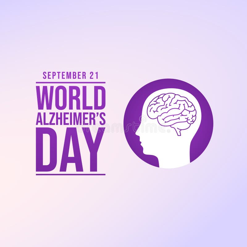 Vector Graphic of World Alzheimers Day Ideal for World Alzheimers Day ...